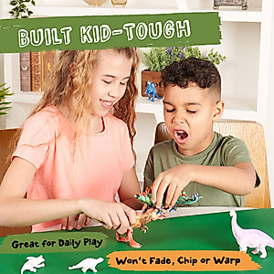 ARTMIX Dinosaur Painting Kit - 16 Piece Set, Won’t Run Out of Paint - Bring Dino Love to Life Arts and Crafts Kit for Kids Painting Toys Kids Crafts for Age 3 to 12 Boys and Girls DIY Gift Set