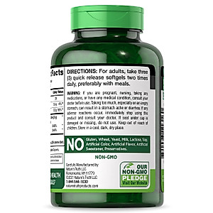 Nature's Truth MCT Oil Capsules | 100 Softgels | Keto Friendly Coconut Oil Pills | Non-GMO, Gluten Free