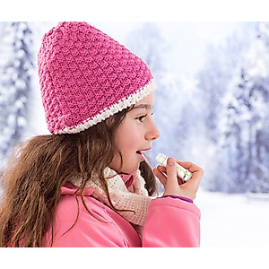 7-Pack Vanilla Lip Balm Gift Set by Naturistick. 100% Natural Ingredients. Best Beeswax Chapstick for Dry, Chapped Lips. Made in USA