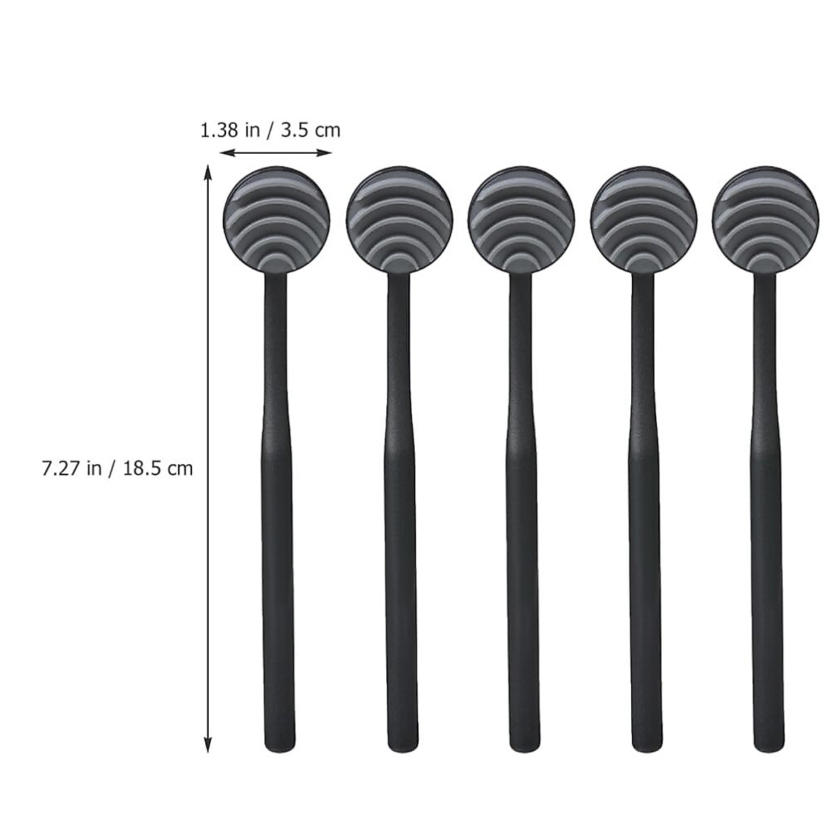 VILLCASE 5pcs cleaning brush tool scraper silicone spatula cleaners coating scrubber clean brush plastic portable brush