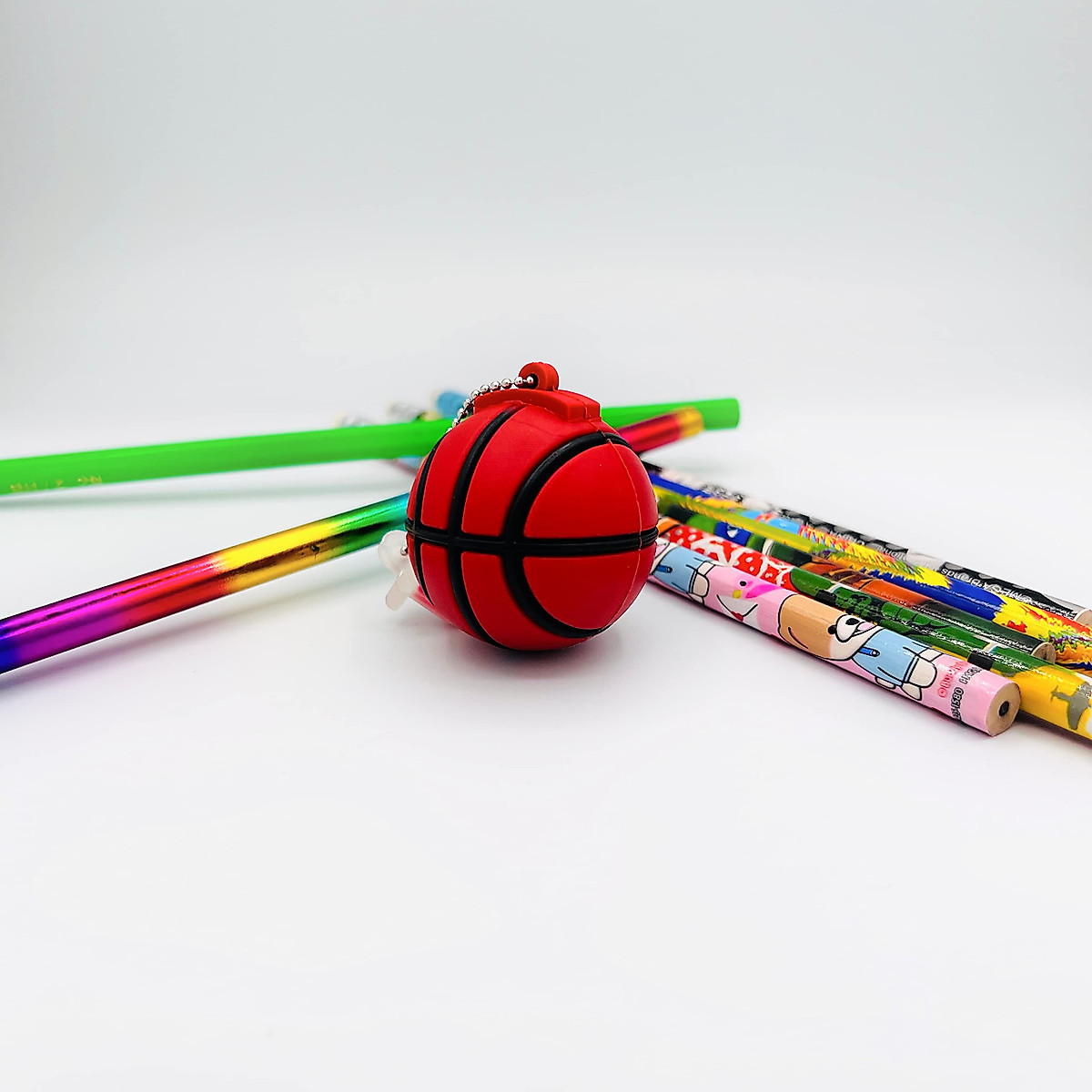 USB Thumb Drive 16 GB Flash Drive - Basketball USB Drive - Sports Flash Drive (Basketball)