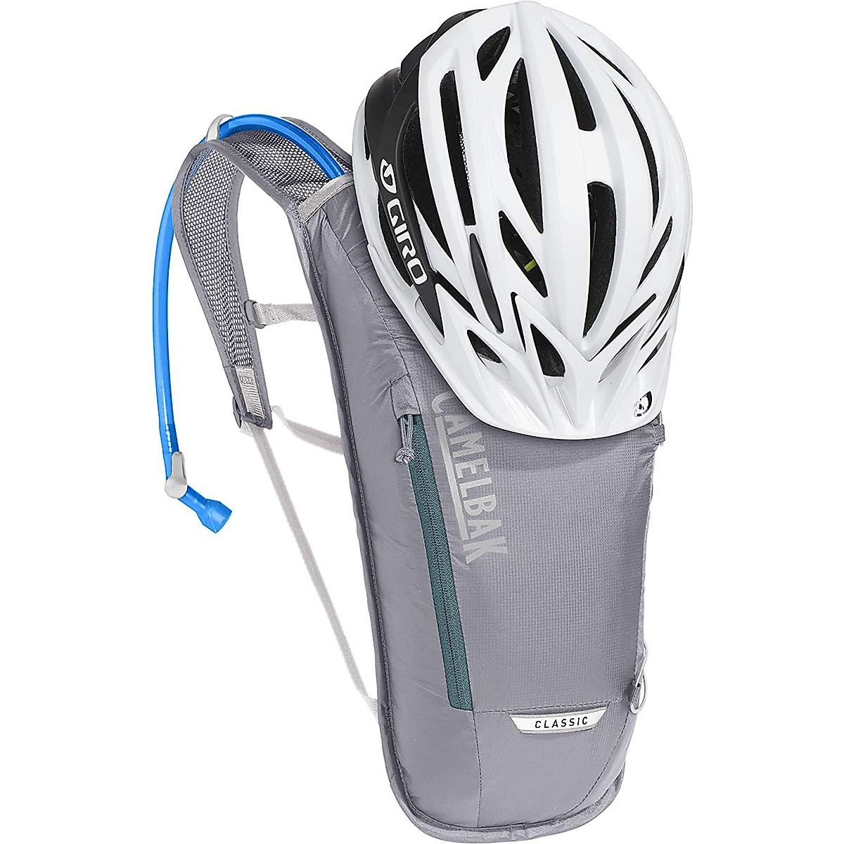 CamelBak Classic Light Bike Hydration Pack 70oz, Gunmetal/Hydro