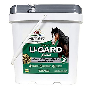 Corta-Flx U-Gard Pellets |All Natural Equine Digestive Supplement to Maintain Gastric Health | Helps Prevent Ulcer Formation | 10 LB