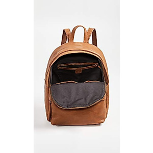 Madewell Women's The Lorimer Backpack, English Saddle, Tan, One Size