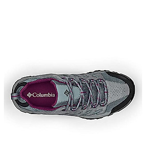 Columbia Women's Crestwood Waterproof, Graphite/Wild Iris, 9