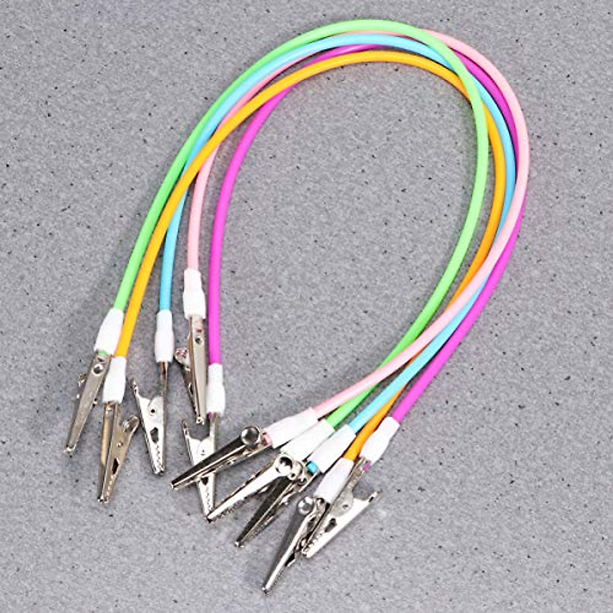 5pcs Blue Glasses Clothing Silicone Neck Clips Pink Protector Cords Covering Clinic Eyeglass Mixed Bib Yellow Dining Green Strap Clip Purple Dental Face Men Chain Practical