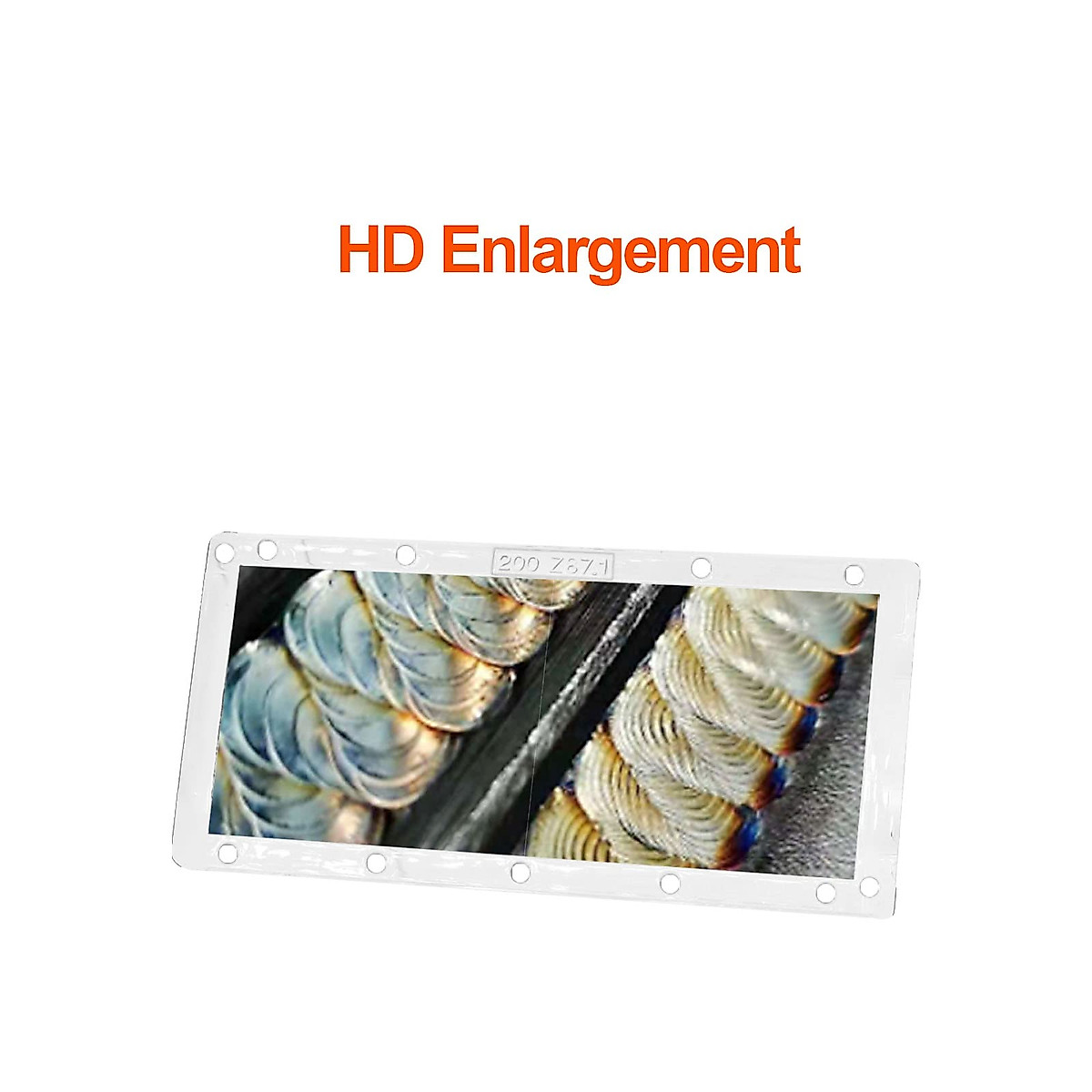 JHTii 5pcs Welding Cheater Lens, 1.0/1.5/2.0/2.5/3.0 Diopter Cheater Lens for Welding Helmet, Durable, Lightweight, 2" Height x 4.25" Length Compatible with Most Welding Helmet