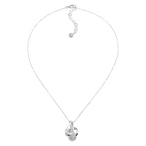 Silpada 'Tied Up' Pendant Necklace in Sterling Silver, 16" + 2"