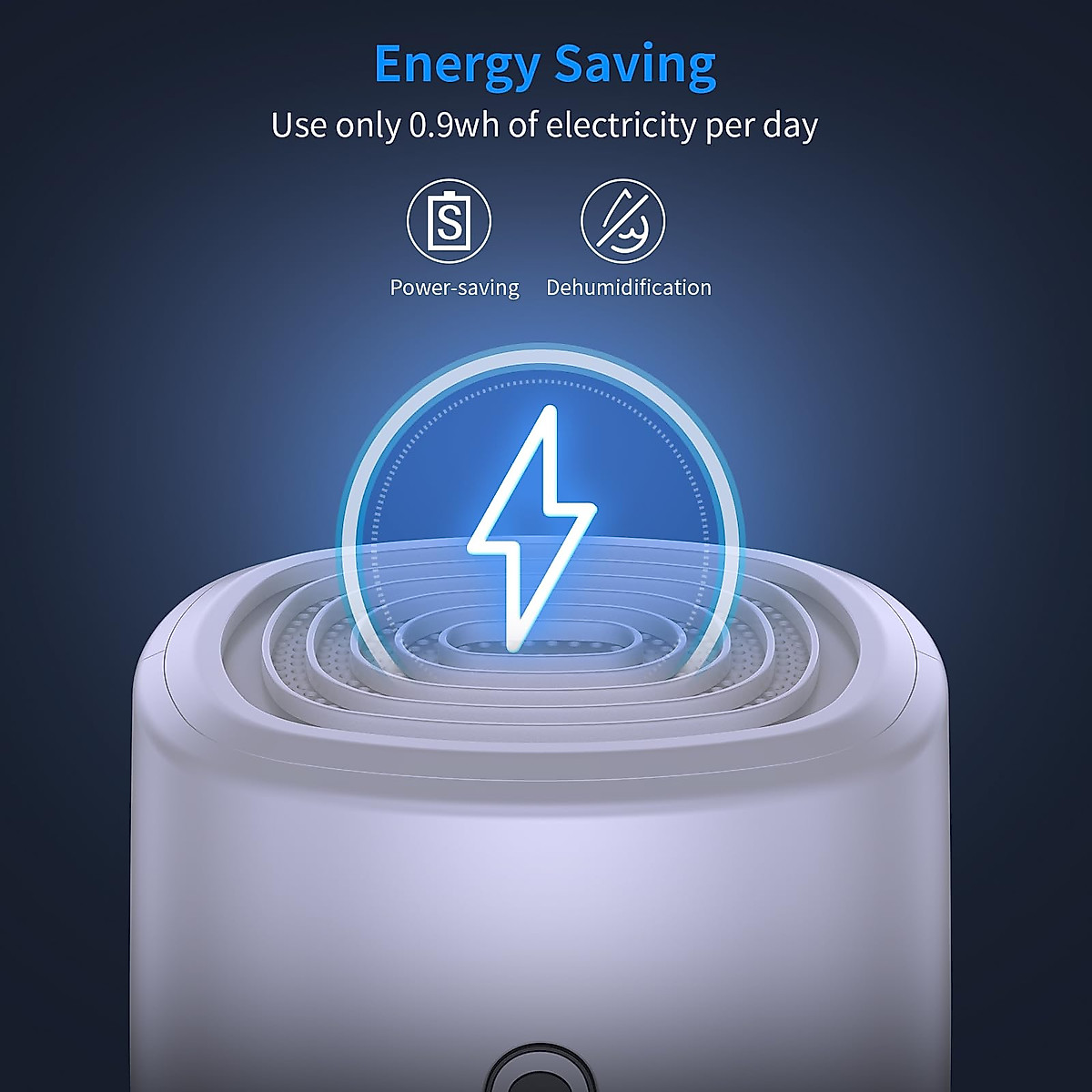 Dehumidifiers for Home, Small Dehumidifiers with Drain Hose(30OZ),2400 Cubic Feet (260 sq ft) Portable Dehumidifier for Room, Auto Shut Off, 30dB Ultra Quiet, Dehumidifiers for Bathroom, Basement,