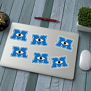 Stickers 48pcs Monsters Skateboard Bumper Inc Laptop Hat Motorcycle M for Kids Teens Adults Wall Decoration Bike Bedroom Car Water Bottles Hard Phone Case