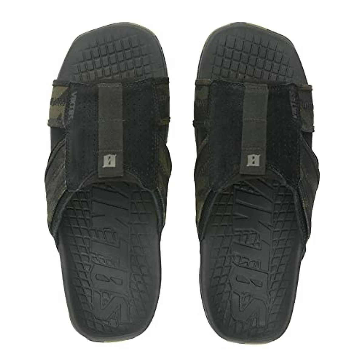 VIKTOS Men's Lightweight Outdoor Open Toe Athletic Anti-Slip Custom Fit Ruck Recovery MC Slide Sandals, Multicam Black, 12