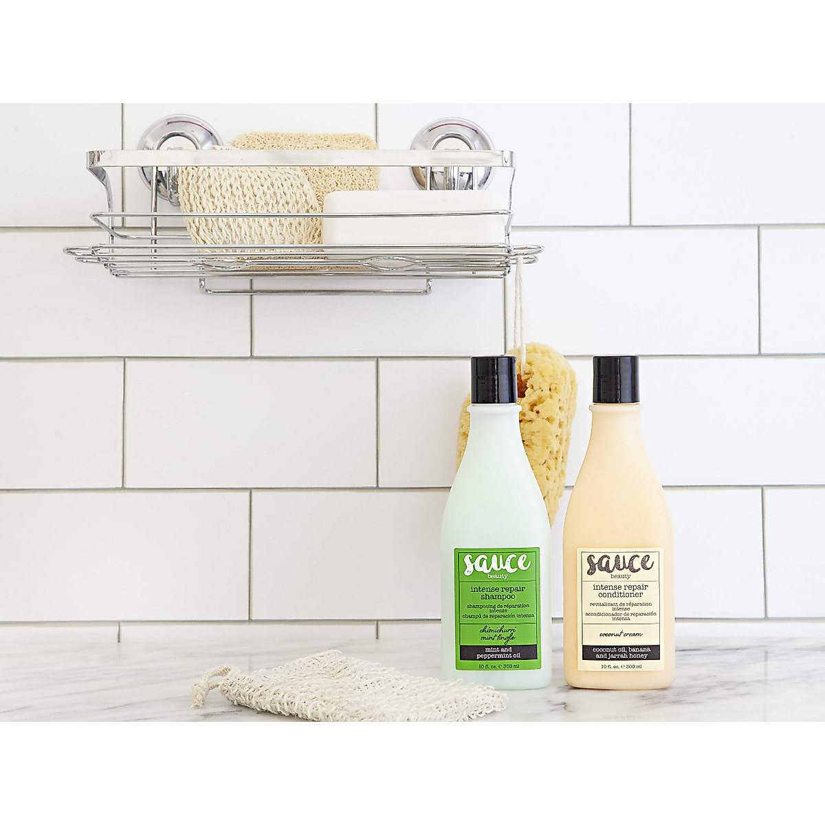 Sauce Beauty Chimichurri Mint Shampoo and Coconut Cream Conditioner Set - 2 10 fl. oz. Bottles