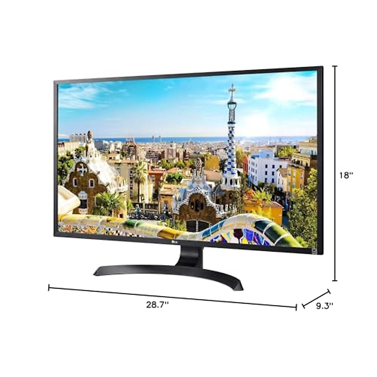 LG 32UD59-B 32-Inch 4K UHD LED-Lit Monitor with FreeSync (31.5" Display)