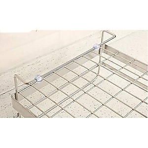 SDGH Stainless Steel Kitchen Rack - Single Layer Dish Rack Placeware Storage Rack Drain Rack