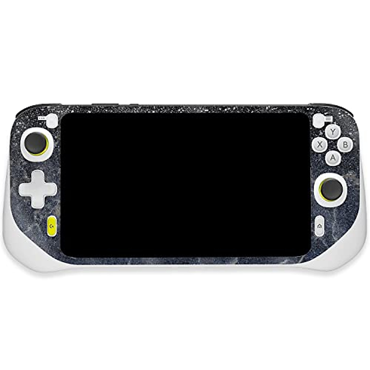 MightySkins Glossy Glitter Skin Compatible with Logitech G Cloud Gaming Handheld - Dark Shimmer Marble | Protective, Durable High-Gloss Glitter Finish | Easy to Apply | Made in The USA