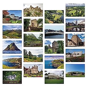 Dear Mapper Ireland Vintage Landscape Postcards Pack 20pc/Set Postcards From Around The World Greeting Cards for Business World Travel Postcard for Mailing Decor Gift