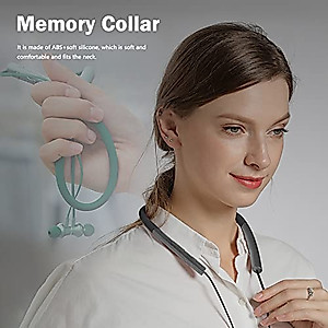 ESSONIO Bluetooth Headphones Neckband Bluetooth Headphones Earbuds with Microphone Wireless Bluetooth Headphones for Sport