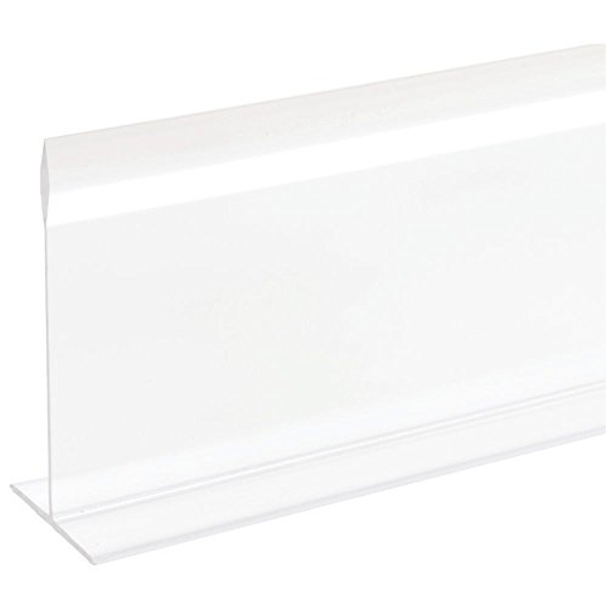 Shelf Divider Case Divider T Shape Clear Acrylic 30" L x 5" H