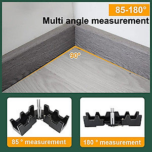 2-in-1 Mitre Measuring Cutting Tool, Measuring and Sawing Mitre Angles Cutting Tool for Home Improvement, Carpentry Work, Miter Saw Protractor Tool Professional woodworking tools