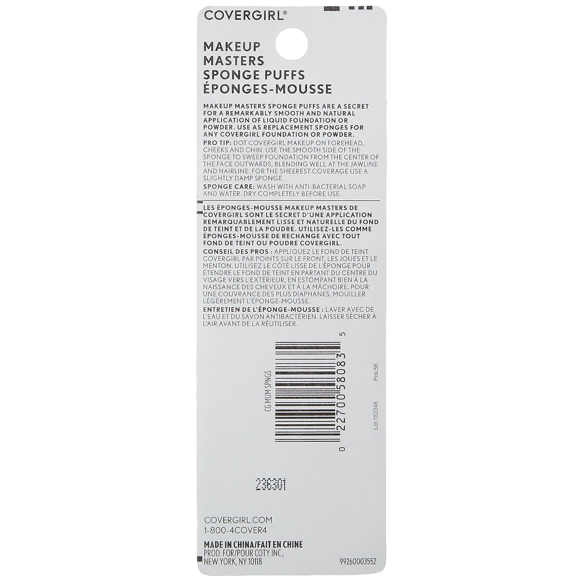 COVERGIRL Makeup Masters Sponge Puffs, 3 Count (packaging may vary)