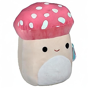 Squishmallow KellyToys - 12 Inch (30cm) - Malcolm The Mushroom - Super Soft Plush Toy Animal Pillow Pal Buddy Stuffed Animal Birthday Gift_AB