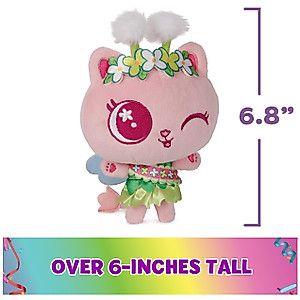 Gabby's Dollhouse, Celebration Series 6-Inch Tall Kitty Fairy Plushies, Stuffed Animal Kids Toys for Girls & Boys Ages 3 and Up