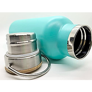 Stainless Steel Thermal Water Bottle-Wide Mouth Vacuum Insulated Double Wall 800mL Reusable Keeps Water Cold All Day Leak Proof No Lead BPA Free