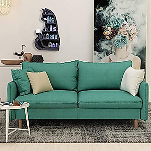 Funny Wooden Shelf in The Moon Fairy Star Heart Decoration 6 Shelves Wooden Model Display Floating Home O8p4