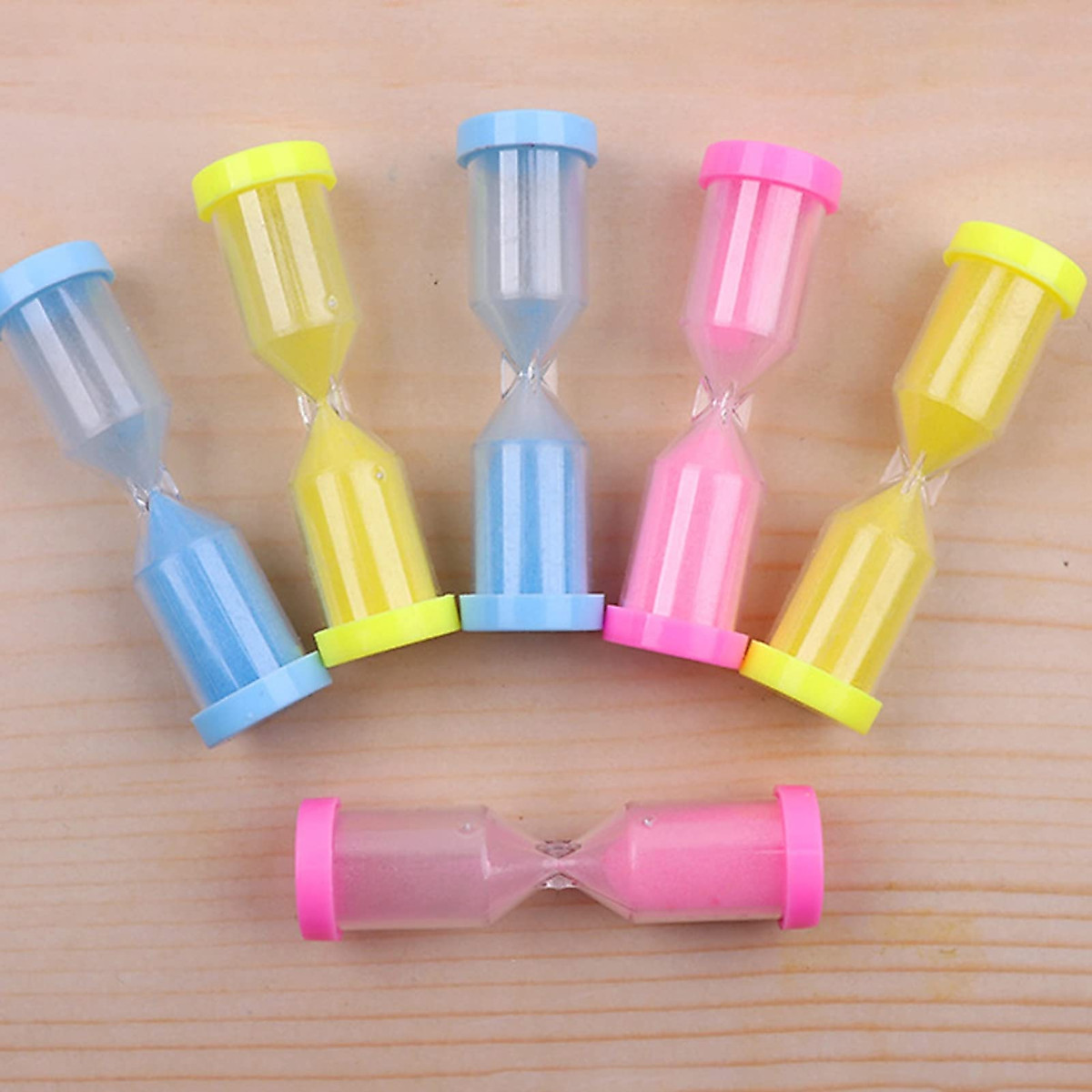 Hourglass Sand Timer 20 Secs, Random Colors Small Sand Clock Count Down Sandglass Timer Toy Random Color 1 Pack