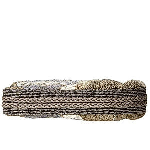 Mary Frances Hop To It Hand Beaded Rhinestone Detail Easter Bunny Rabbit Purse Handbag Shoulder Bag