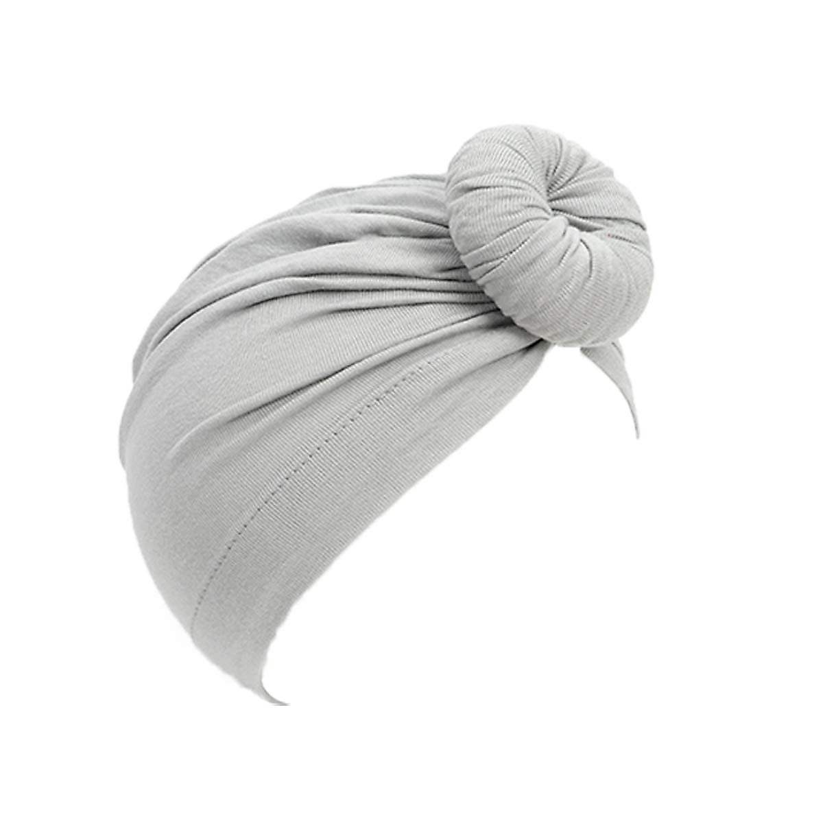 Newborn Baby Cotton Cloth Turban Toddler Rabbit Hospital Hat Ear Hat Kids Set Baby Cap (MN19)
