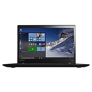 Lenovo T460s Ultrabook 20F9003CUS (14 inches Display, Intel i7-6600U 2.6GHz, 8GB RAM, 256GB SSD, Webcam, Backlit Keyboard, Fingerprint Reader, Windows 10 Pro) (Renewed)