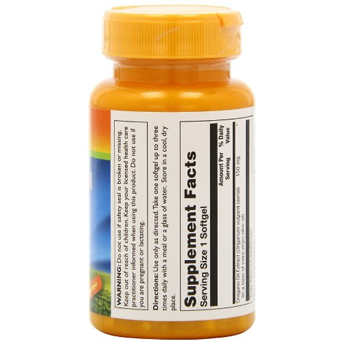 Thompson Oregano Oil, Softgel (Btl-Plastic) 150mg 60ct