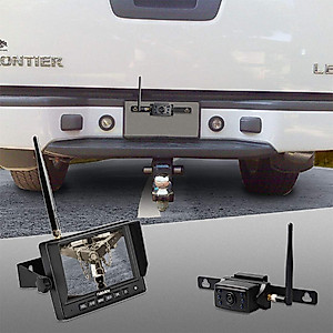 Haloview CA109 Wireless 720P High Definition License Plate Rear View Camera Hitch Camera for MC7108/MC5111