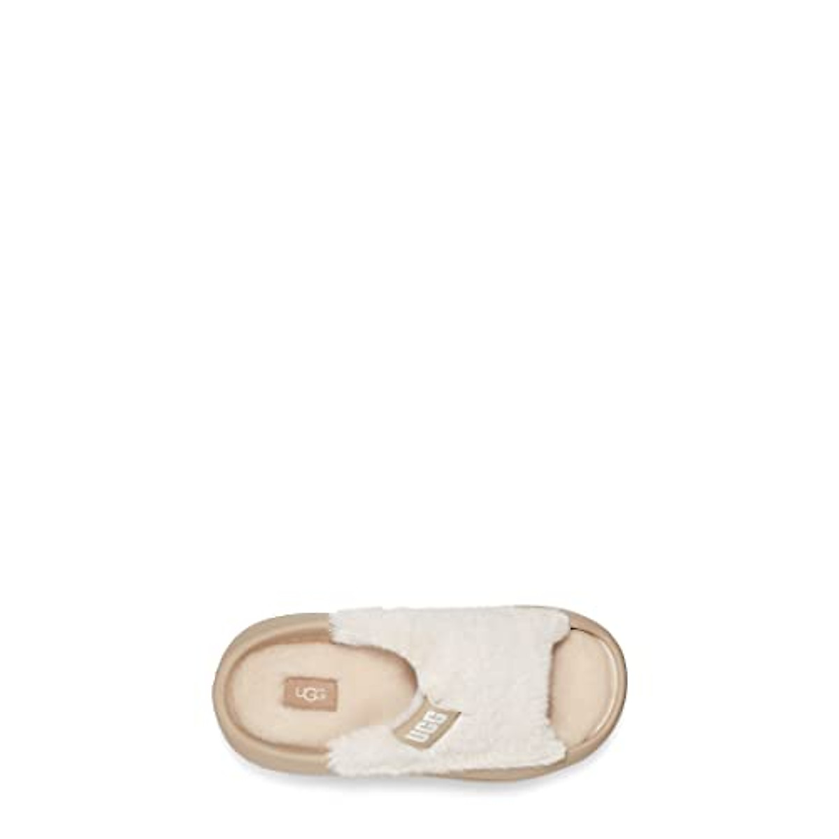 UGG Women's FOAMO UGGPLUSH Slide Sandal, Mustard Seed, 10