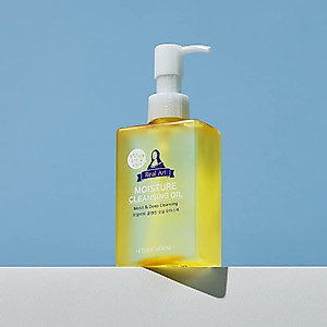 ETUDE HOUSE Real Art Cleansing Oil Moisture 185ml | Moist type cleansing oil effective for removing dead skin cells, cleansing away makeup residue and old skin cells