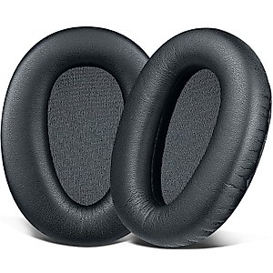 SOULWIT Replacement Ear Pads Cushions for Sony WH-CH700N (WHCH700N) & MDR-ZX780 (ZX780DC)/MDR-ZX770 (ZX770BN ZX770BT), Earpads for MDR-10R (10RNC 10RBT) Over-Ear Headphones (Titanium)