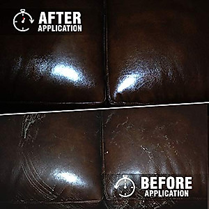 Milsek Leather & Vinyl Cleaner and conditioner, 12-Ounce, Pack of 6, Orange, 6 Count