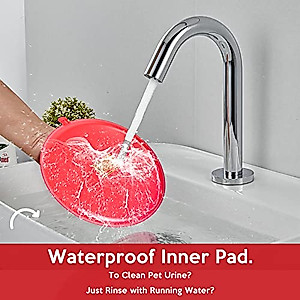 Pet Heating Pad Microwave, Newborn Kitten Puppy Pet Snuggle Warming Safe Outdoor Bed Warmer, Gel Reusable Heat Pad Disc for Animals, Waterproof Heating Disk for Dog, Cat, Rabbit and Guinea Pig, Gifts