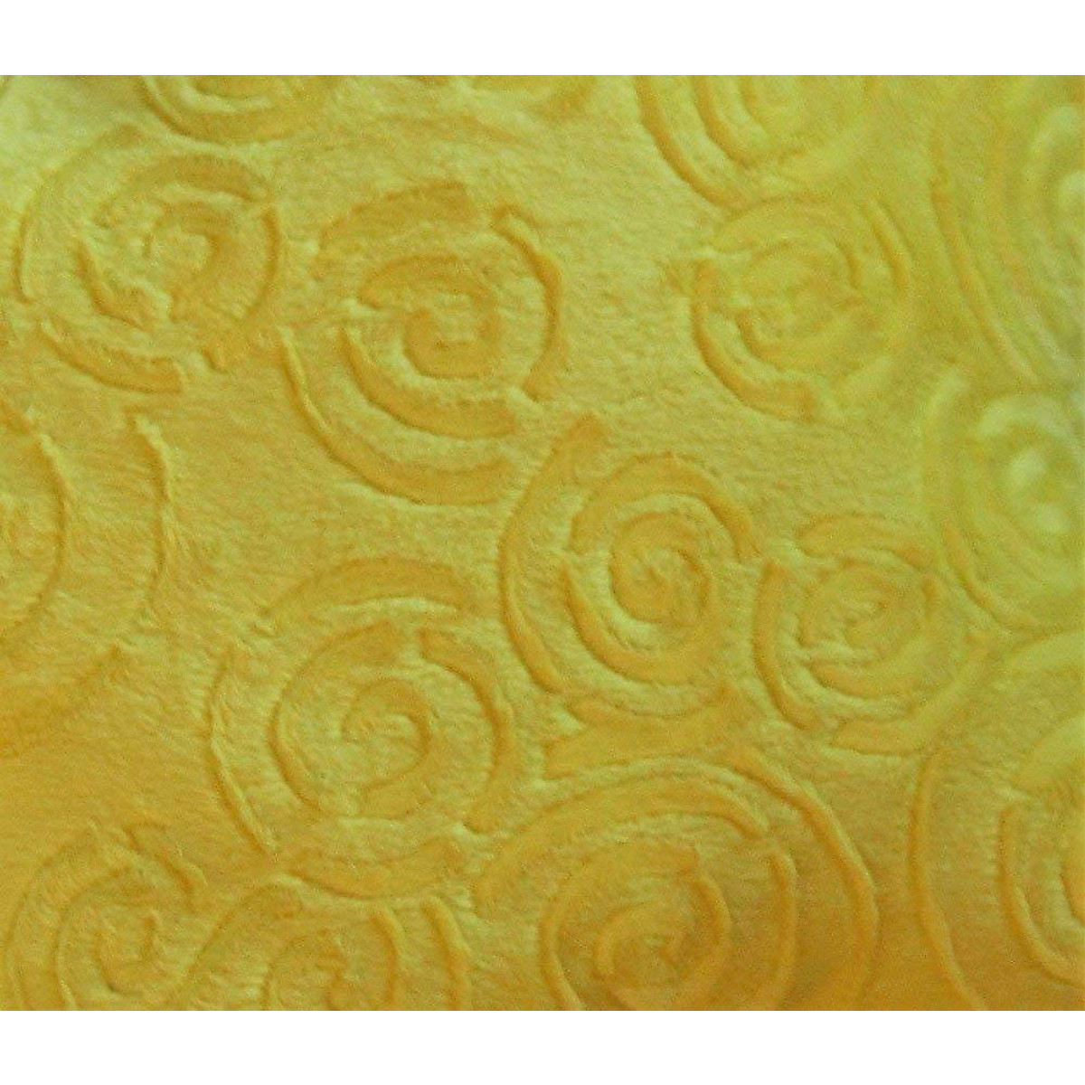 Snuggle Stuffs Star Minky Plush Throw Yellow Pillow