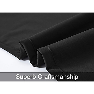 BGOWATU Women's Hiking Cargo Pants Quick Dry Lightweight Water Resistant Joggers Pants Zipper Pockets (Black,US XL)