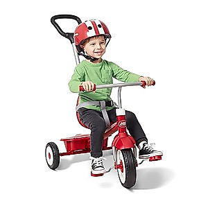 Radio Flyer 456 Stroller Tricycle, Red