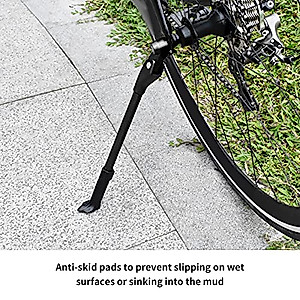 Shanrya Bike Kickstand, Cycling Kickstand Practical to Use High Reliability Convenient to Use Lightweight for Outdoor for Road Bikes