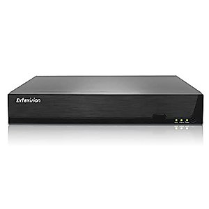 Evtevision 5MP Lite 16 Channel Security Video Recorder with Human/Vehicle Detection,16CH Hybrid 5-in-1 DVR Supports AHD/TVI/CVI/CVBS/IP Cameras for Home Business Surveillance,NO HDD