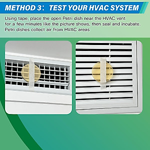 Mold Test Kit for Home - 12 Simple Detection Tests,Test HVAC System,Home Surfaces,& Indoor Air Quality Testing Kits,DIY Mold Detector at Home,Includes Detailed Mold Identification Guide,air Tester