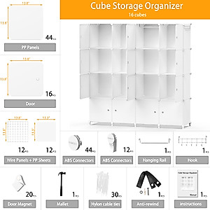 HOMIDEC Cube Storage Organizer