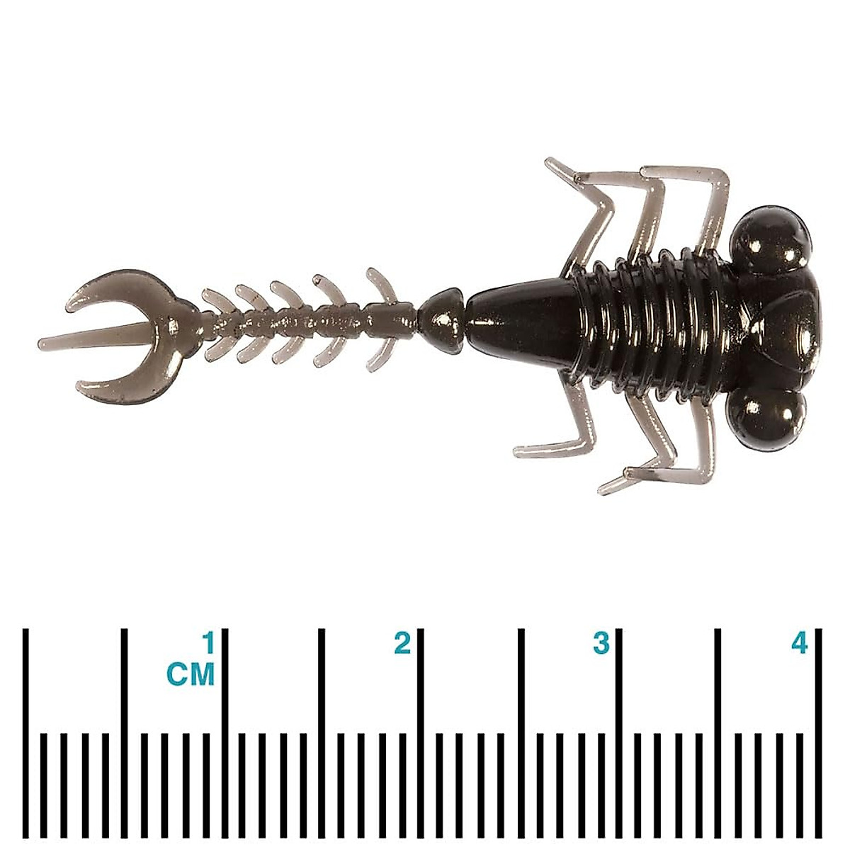 Z-Man MLA-01PK8 Larvaz 1.75" Black 8 Pack