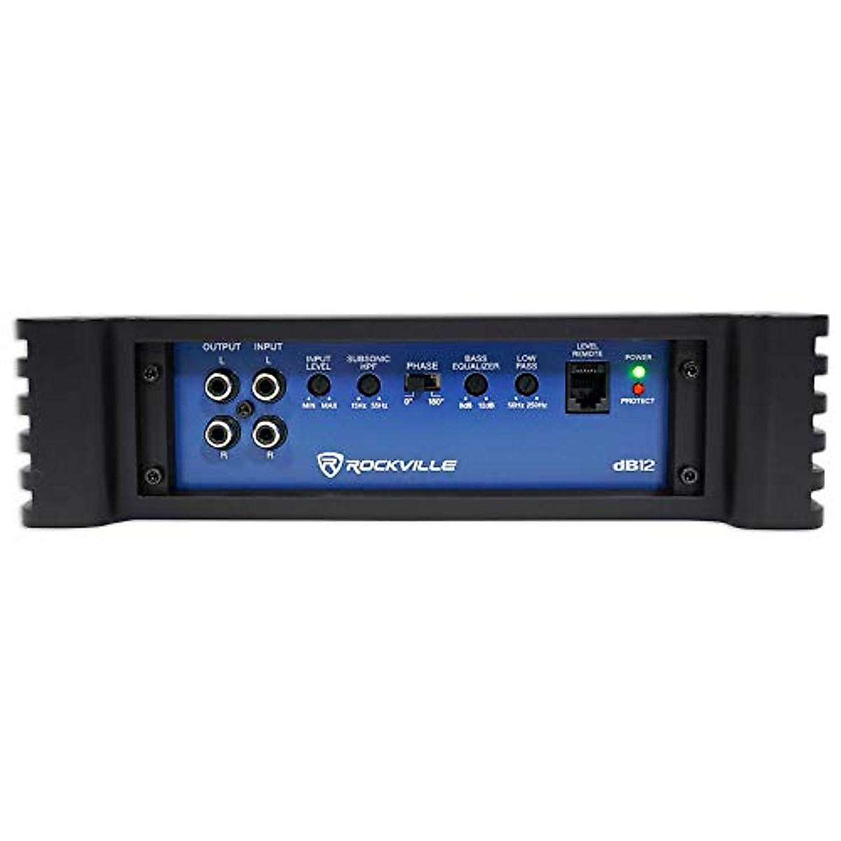 Rockville dB12 2000w Peak / 500w RMS Mono Car Amplifier + Amp Kit