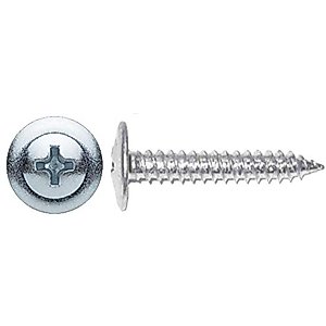 (10000) #8 X 3/4" Phillips Modified Truss Head (K-Lath) Sharp Point Screw Zinc Plated Bulk Box 50 Lbs.