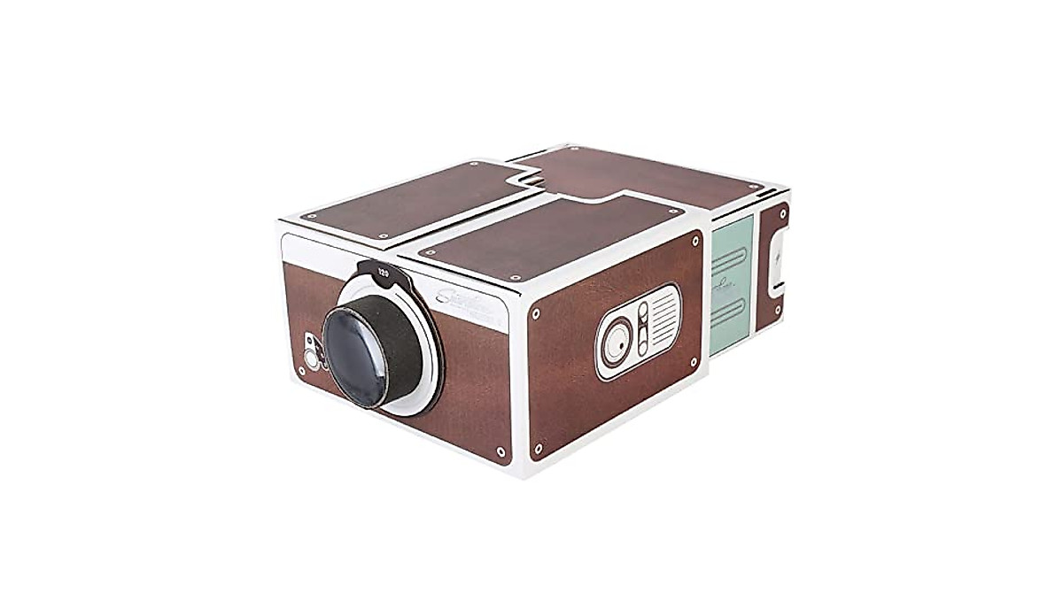 Leftwei DIY Cardboard Smartphone Projector - Portable Home Theater